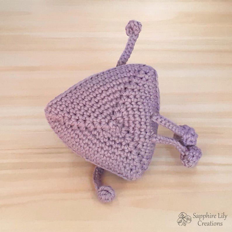 CROCHET PATTERN - Triangela the Triangular Pyramid: No-sew - Etsy