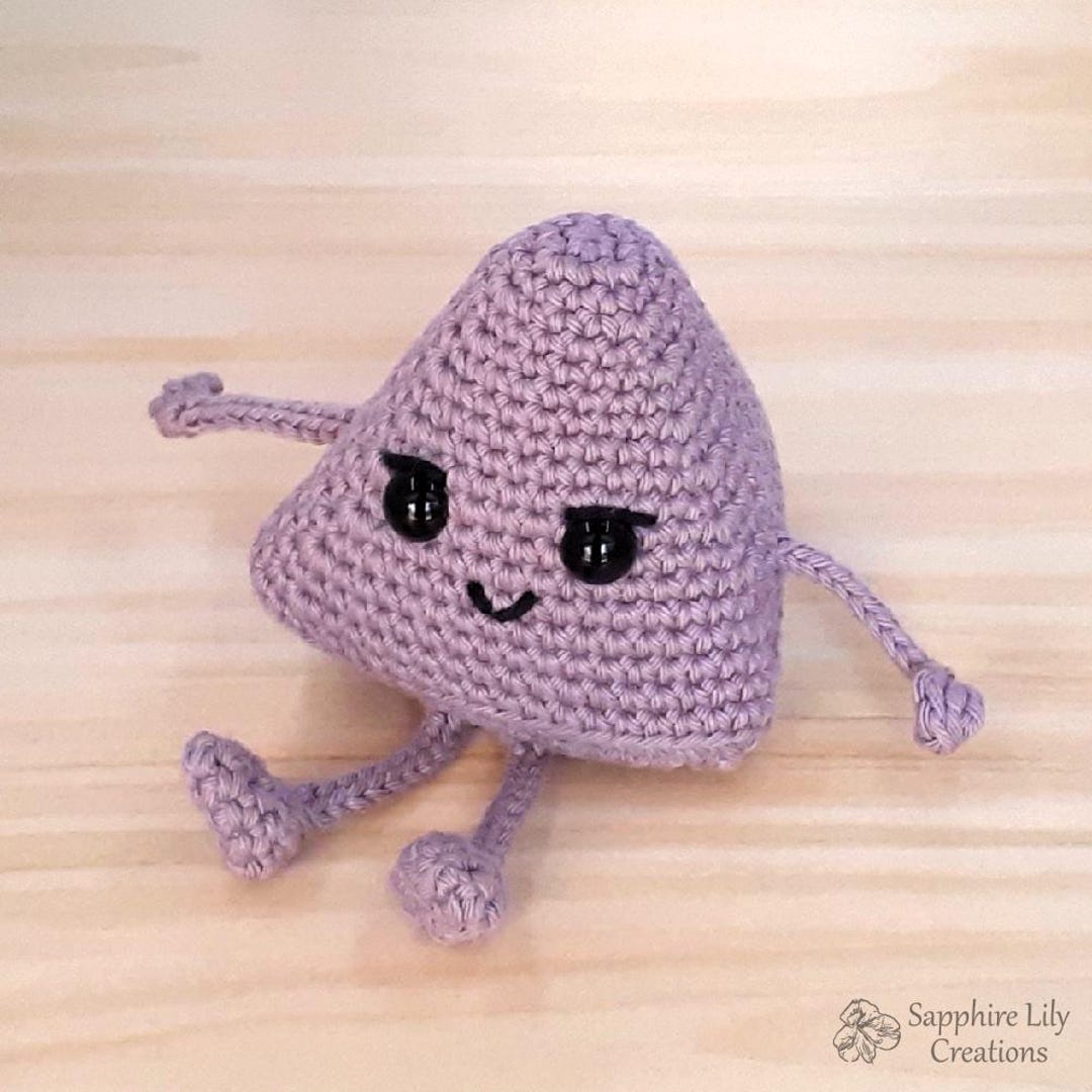 CROCHET PATTERN - Triangela the Triangular Pyramid: No-sew - Etsy
