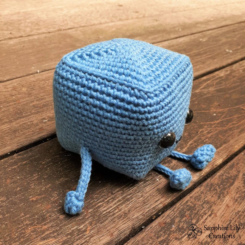 CROCHET PATTERN - Cubert the Cube: No-sew - Etsy
