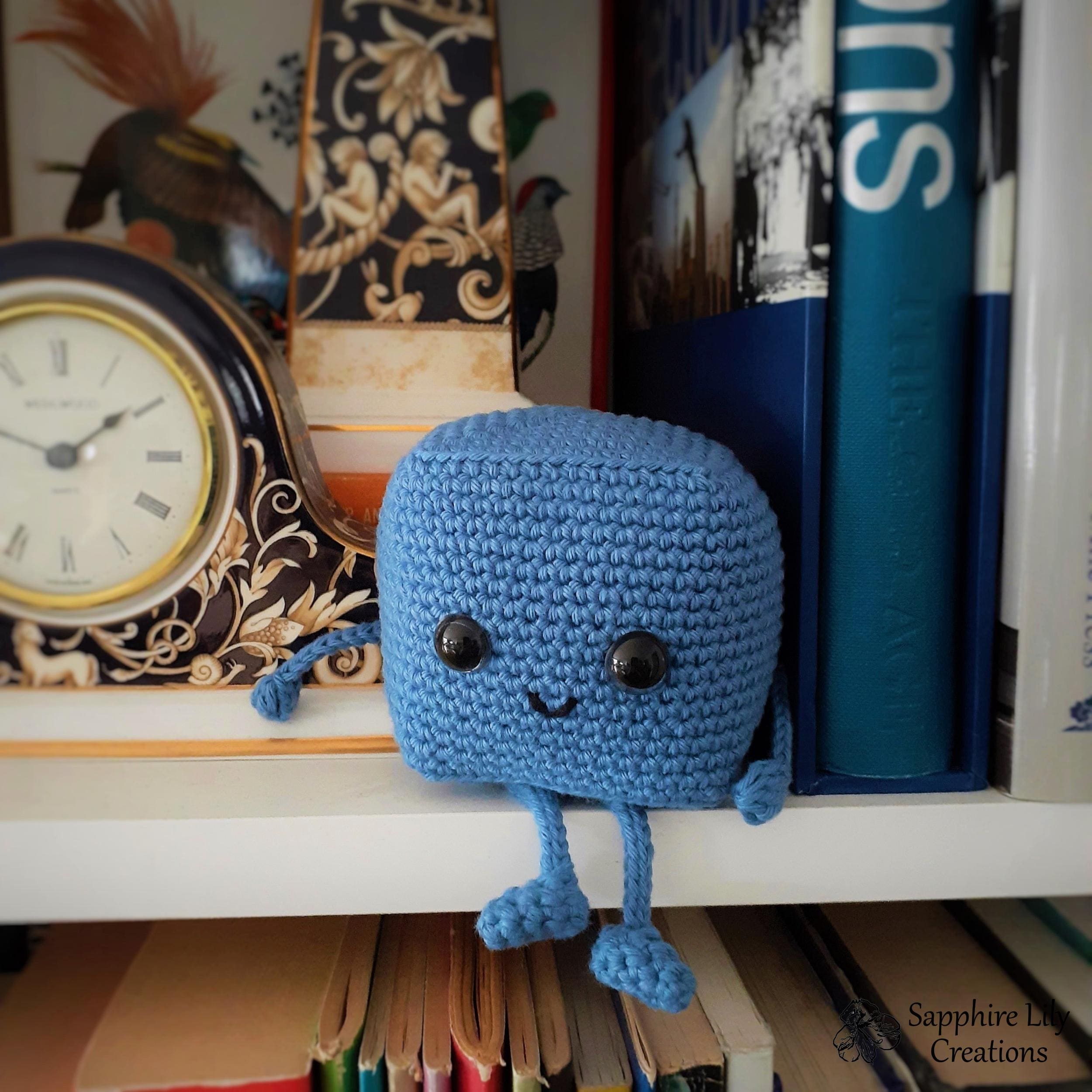 CROCHET PATTERN - Cubert the Cube: No-sew - Etsy