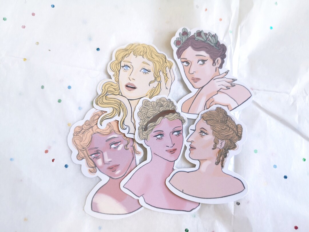 Ancient Greek Art Stickers Female Greek Statue Stickers Art History ...