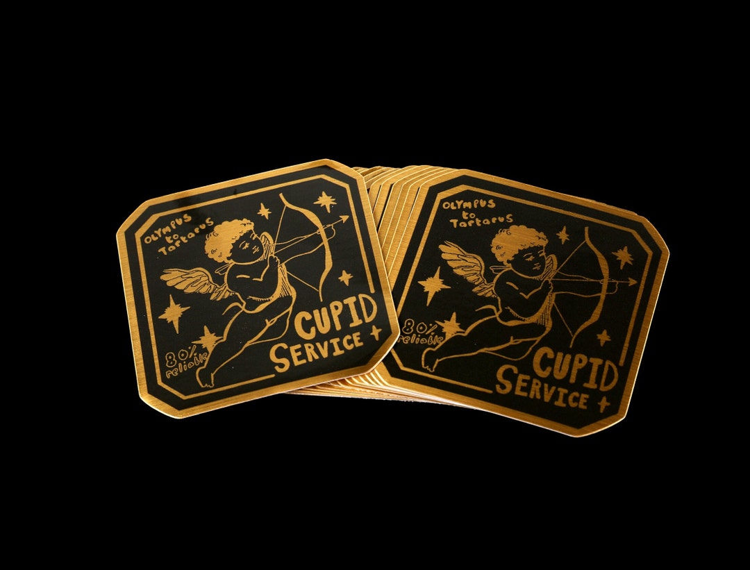 Cupid Service Sticker Greek Mythology - Etsy