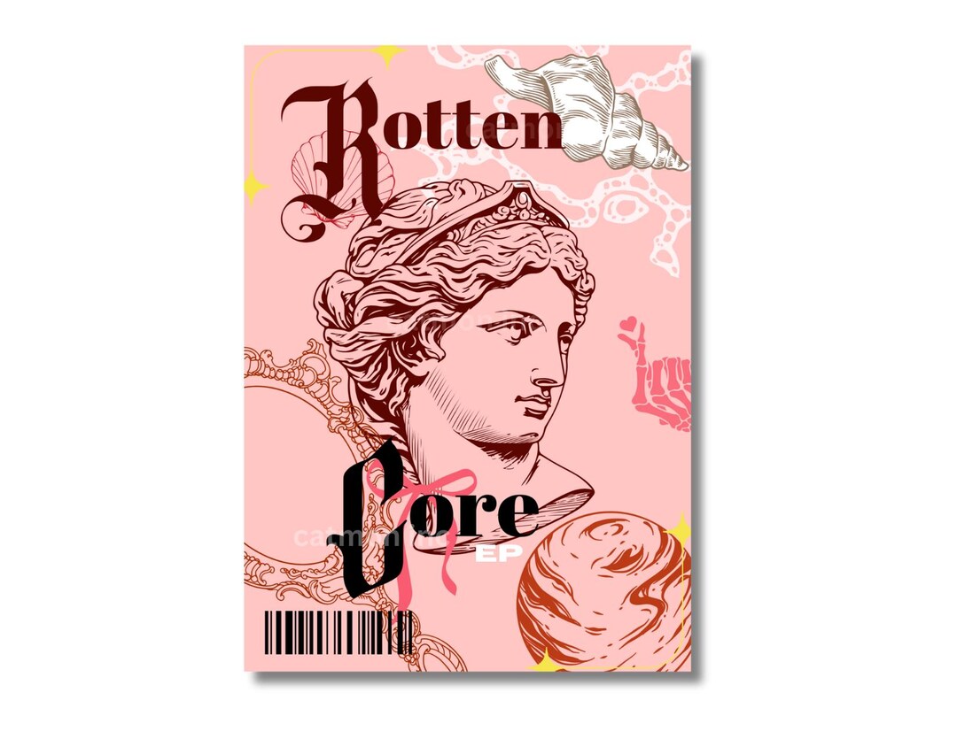 Aphrodite Rotten Core Album Poster Art Print Postcard Greek Mythology ...