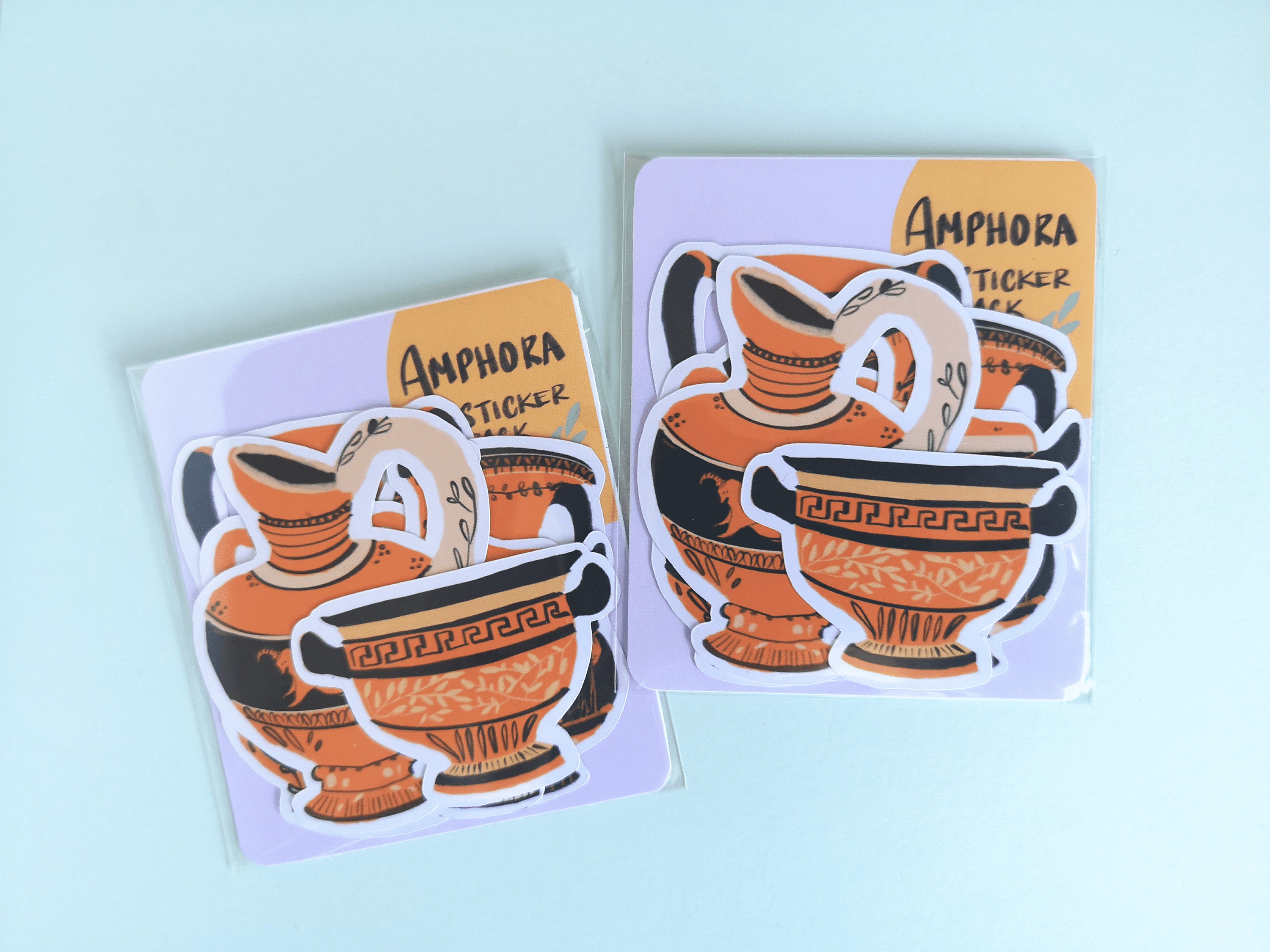 Amphora Sticker Pack Ancient Greece Stickers Ancient Greek - Etsy Australia
