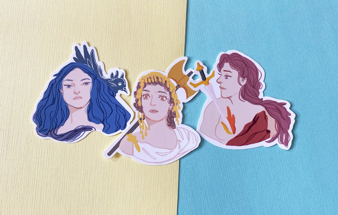 Clytemnestra Medea Circe Sticker Pack Greek Tragedy Sticker Classics ...