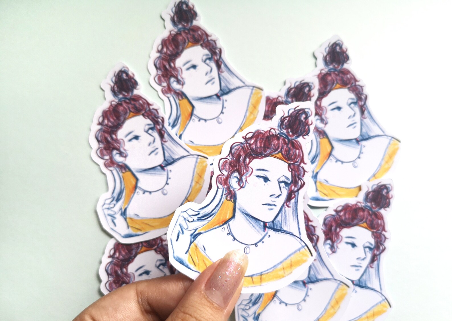 Aphrodite Sticker | Greek Goddess Sticker | Greek Mythology | Classics ...