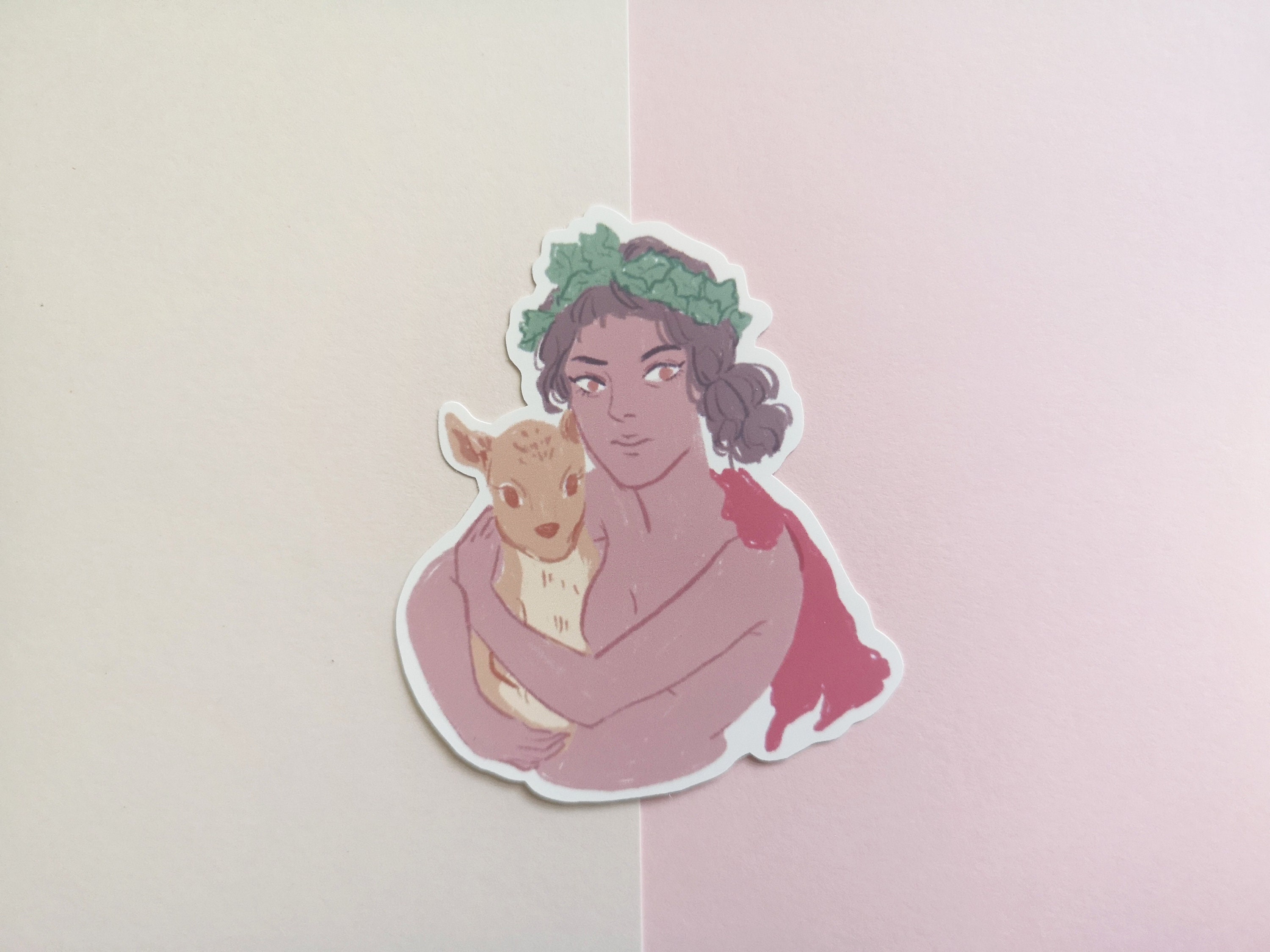 Maenad Stickers Bacchic Maenad Stickers Greek Mythology | Etsy