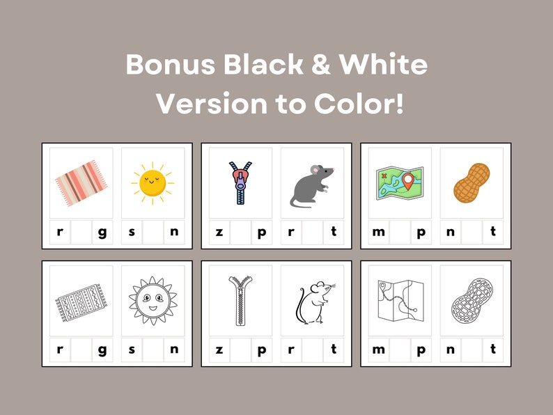 CVC Short Vowel Phonics Cards, Learning Phonics Activity, Consonant and ...