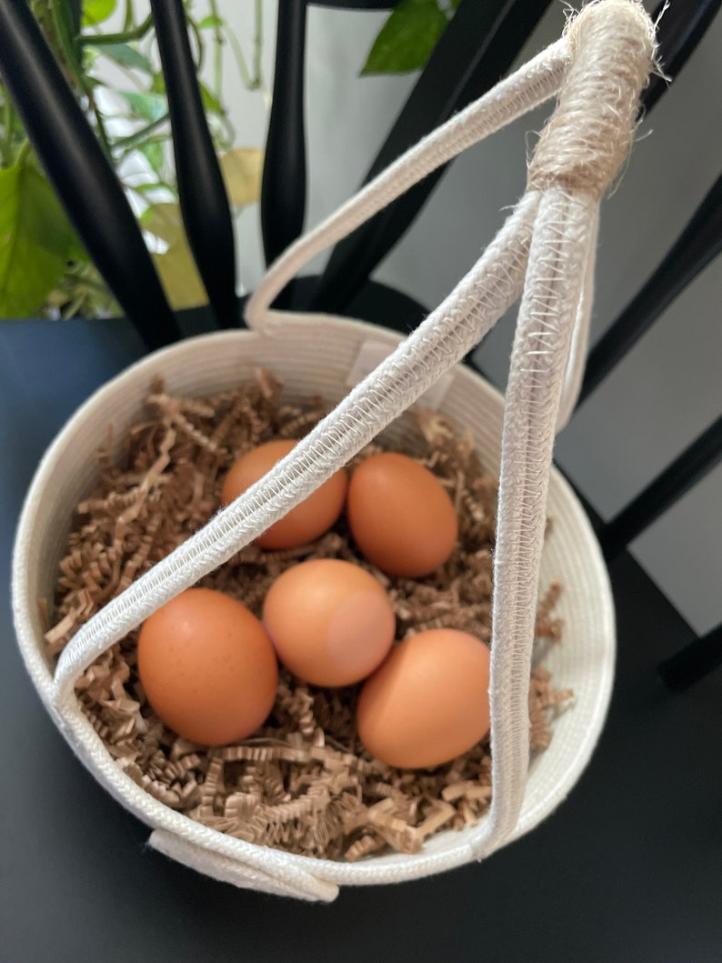 Ultimate Egg Collecting Basket With Removable Bottom / Farmhouse Basket ...