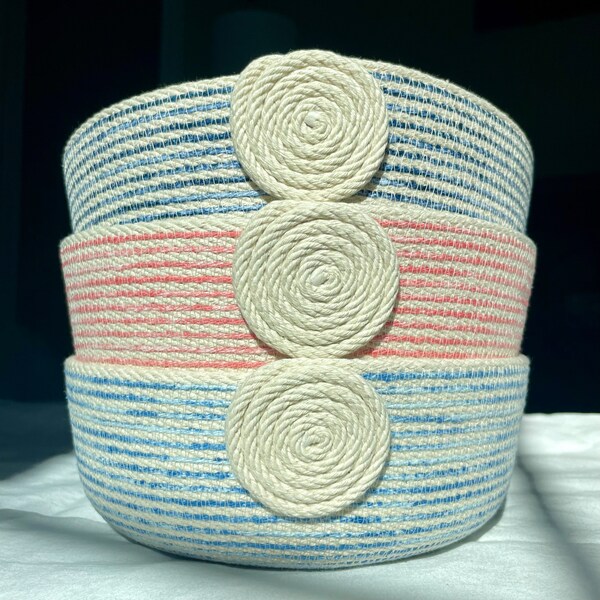 Rope Bowls - Etsy