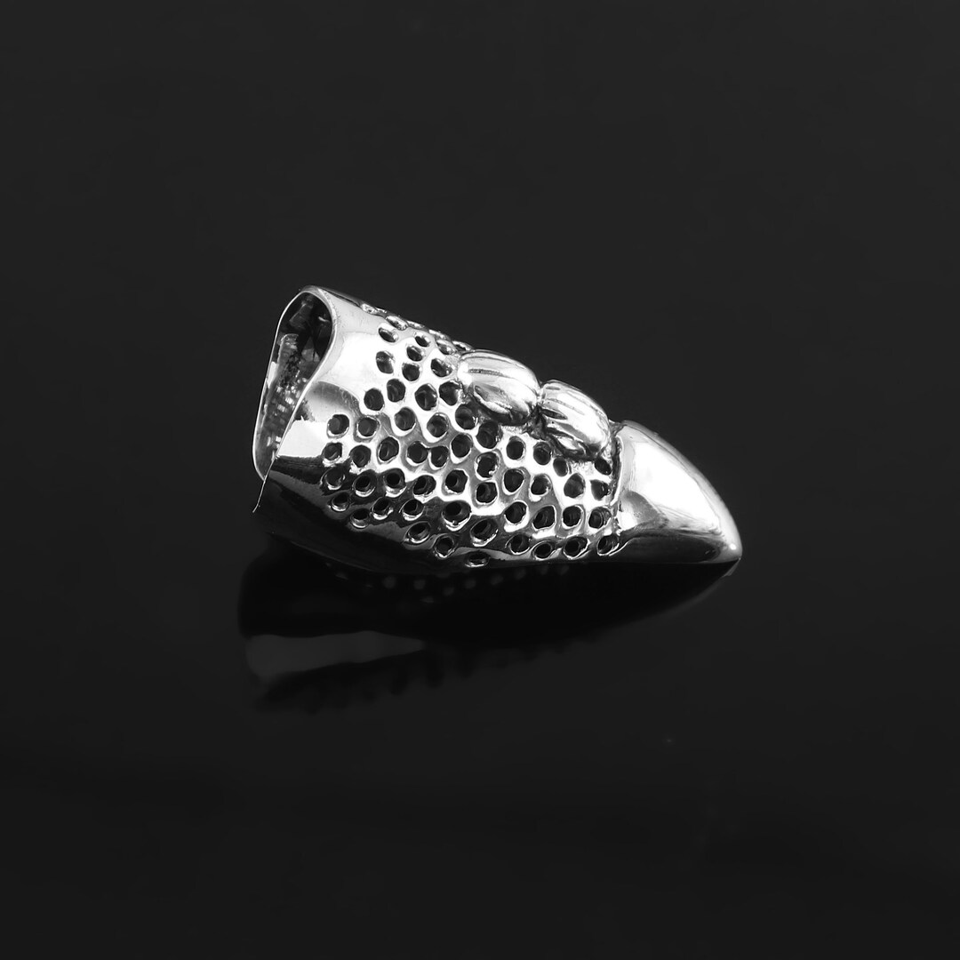 Women's Nail Ring Armour Stilly Adjustable Silver Ring Silver Ring Hand ...