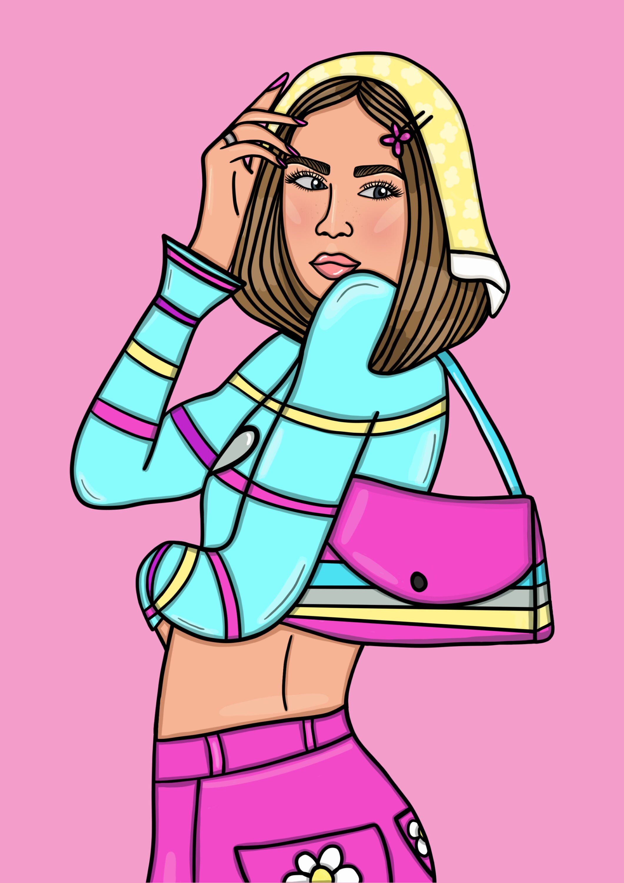 Groovy Chick/ Groovy Girl/ Gift for Chrisrmas/ Personalized - Etsy ...