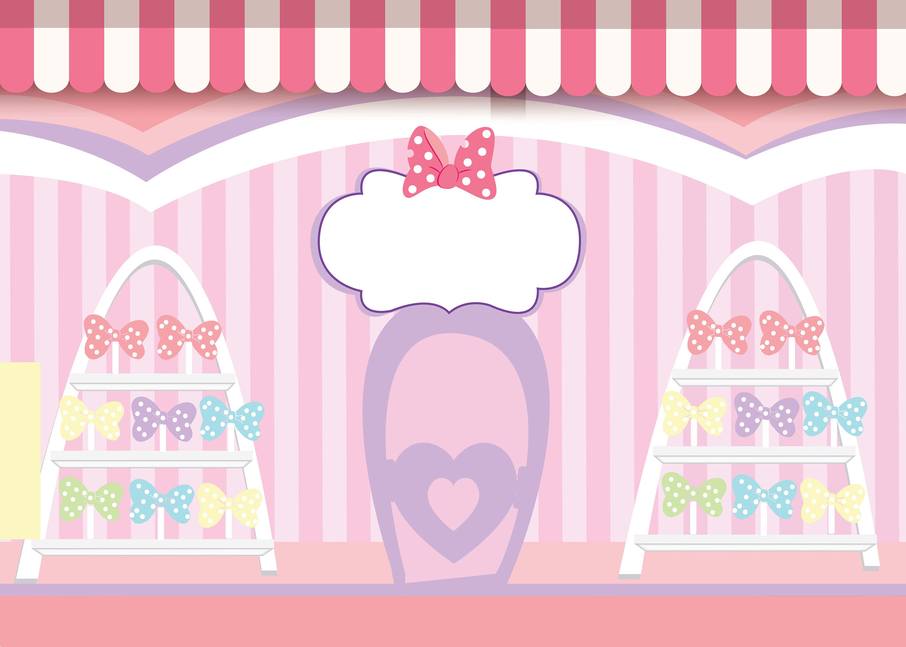 Vinyl Banner Birthday Boutique / Telon De Fondo Tienda / Birthday Party ...