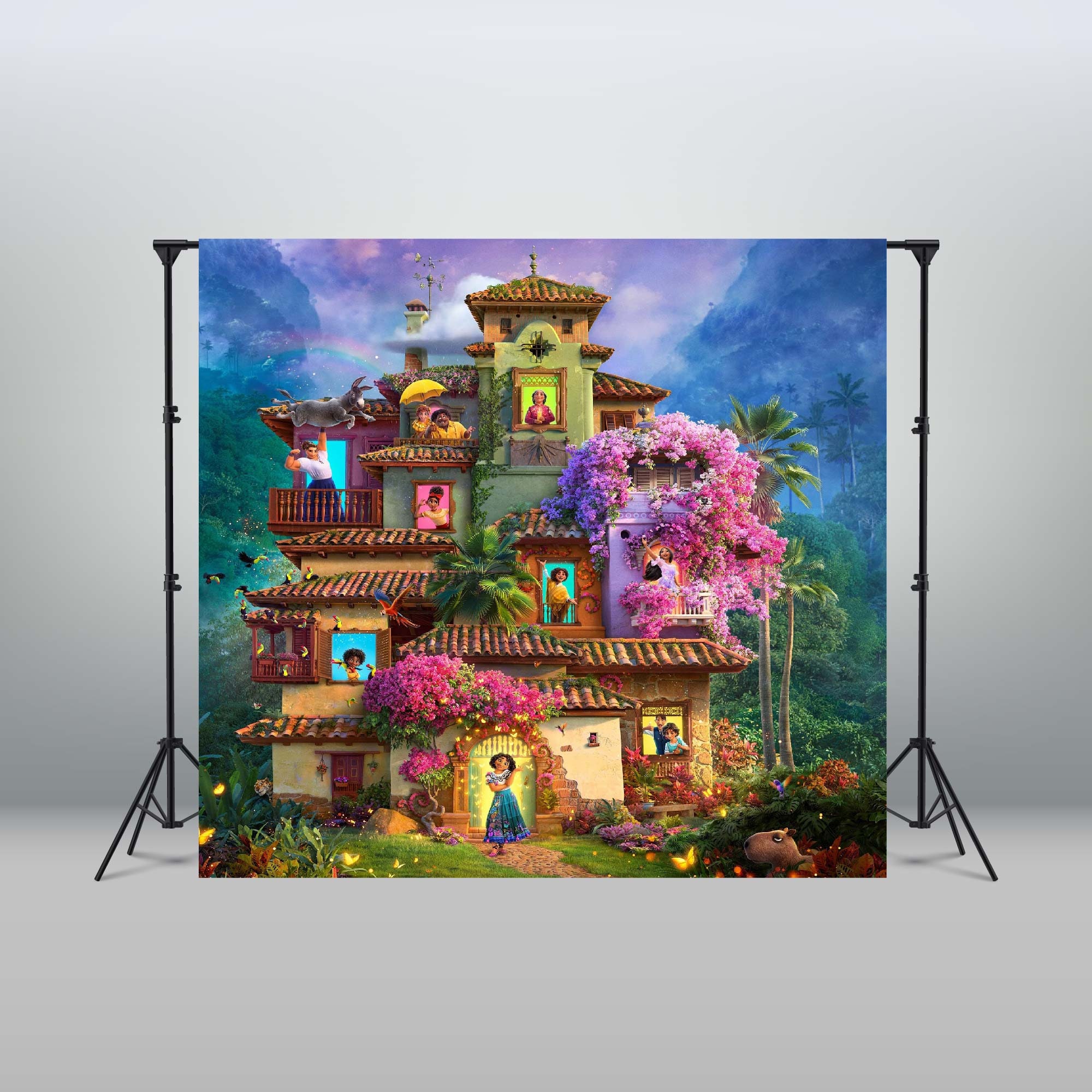 Vinyl Banner Birthday Party Encanto / Telon De Fondo Encanto / Birthday ...