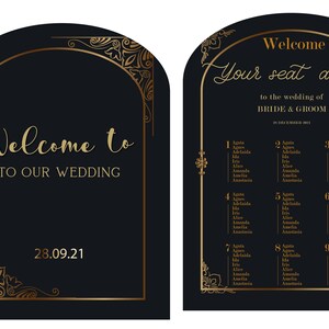 Welcome Sign / Seating Chart / for Wedding Baby Shower Sweet - Etsy