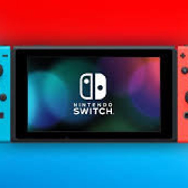 Nintendo Switch Invitation - Etsy