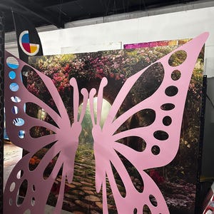 Foamboard Butterfly Decorations | Party Decor With Easel - Etsy