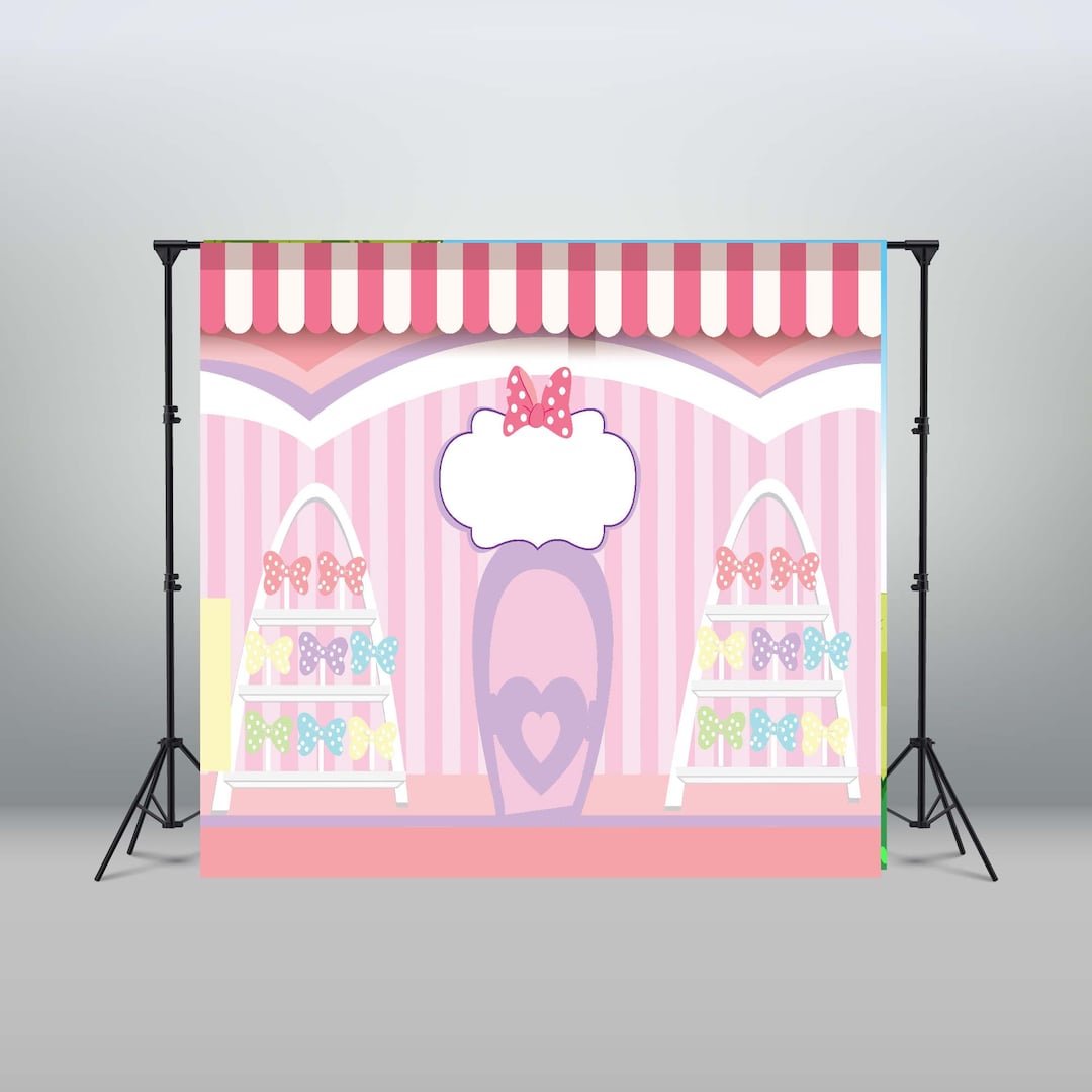 Vinyl Banner Birthday Boutique / Telon De Fondo Tienda / Birthday Party ...