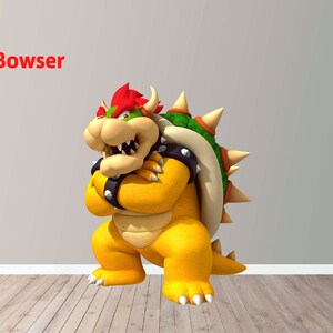 Mario Bros Figure Prop / Life Size Cut Out Foamboard to Party Mario and ...