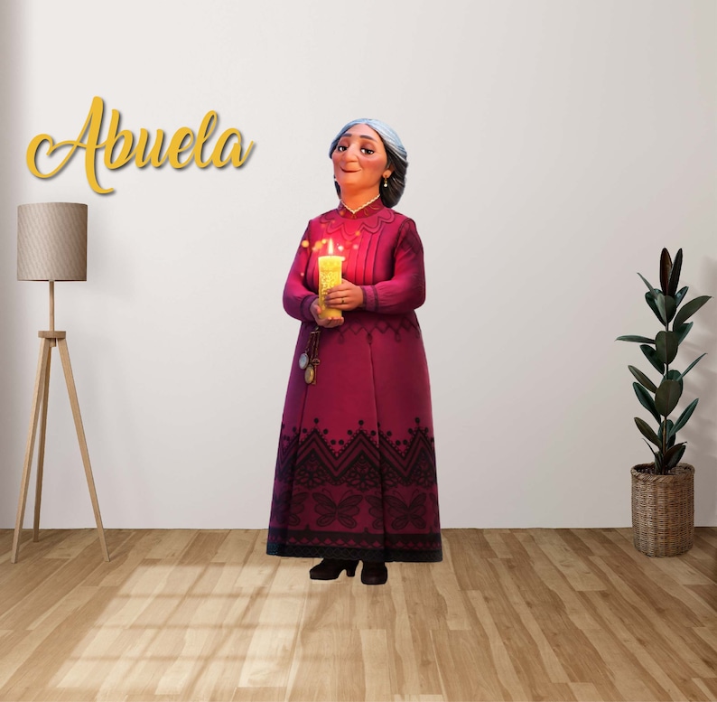 Encanto Figure Prop / Life Size Cut Out Foamboard to Party Enchanted ...