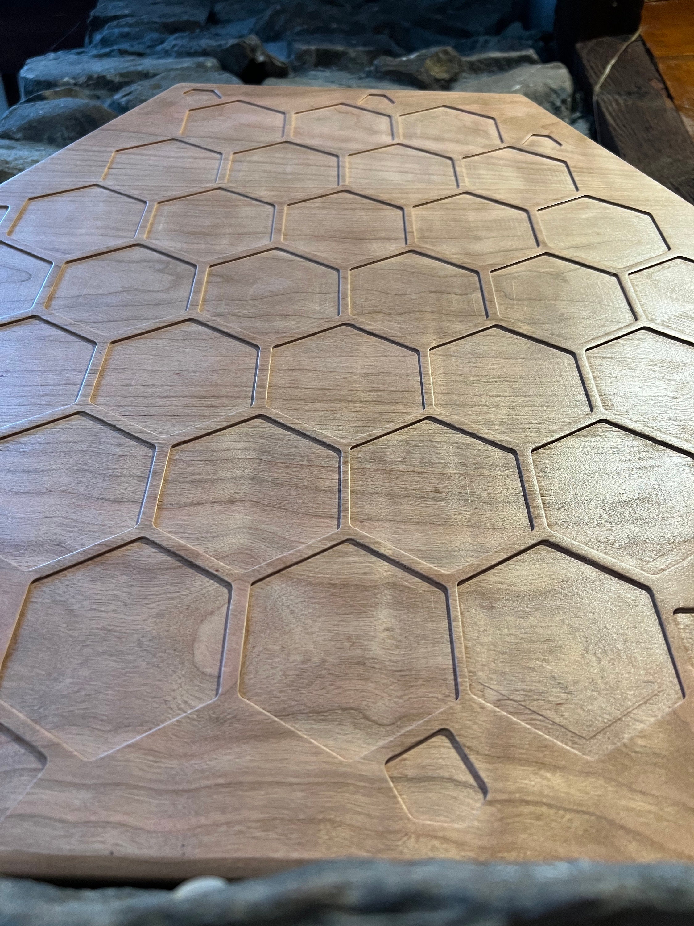 Hexagon Game Board: 5/6 Player Version Handmade Hardwood - Etsy