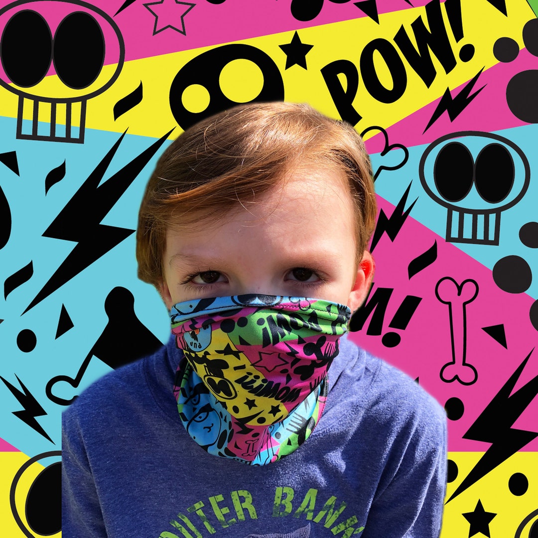 Children and Toddler Size Face Masks, , Fun Patterns, Washable and ...