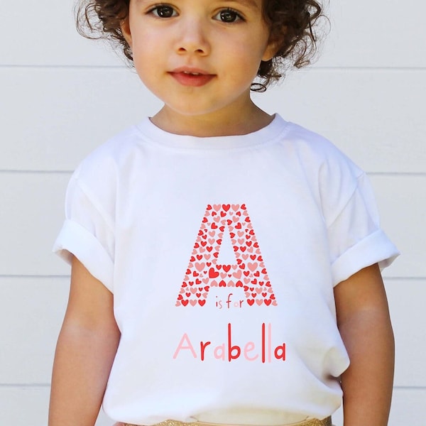 Initial T Shirt - Etsy