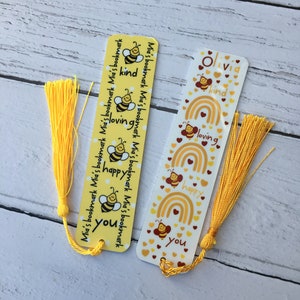 Personalised Bee Metal Bookmarks. Bee Kind. Name Bookmarks. - Etsy UK