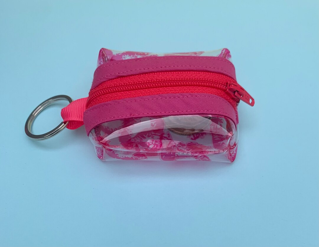 Vinyl Coin Lips Purse Keyring for Girls, Kids Handmade Birthday Gift ...