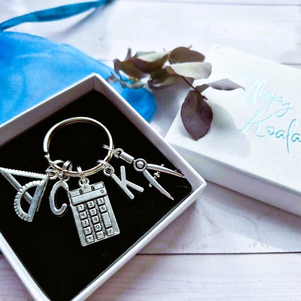 Calculator Keychain - Etsy