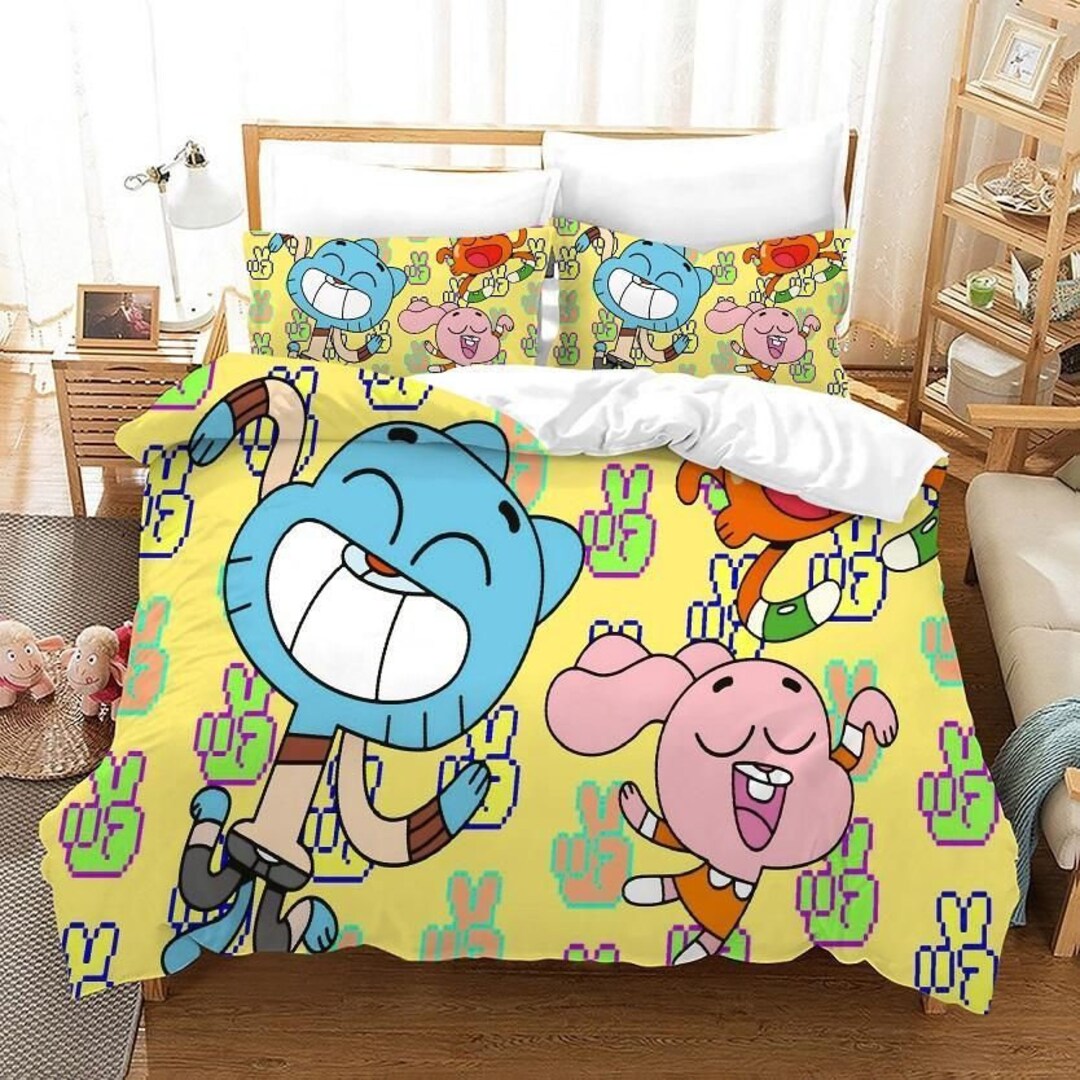 The Amazing World of Gumball 6 Duvet Cover Pillowcase Bedding - Etsy