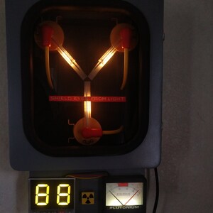 Flux Capacitor Prop Replica With Meters , Back to the Future. Science ...