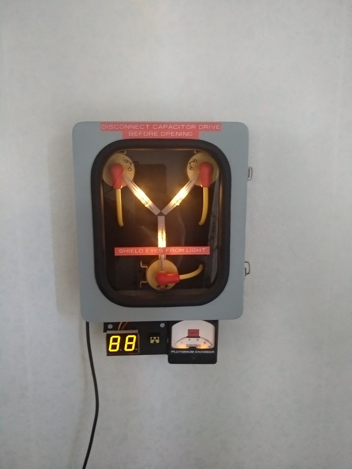 Flux Capacitor Prop Replica With Meters Back to the Future. - Etsy
