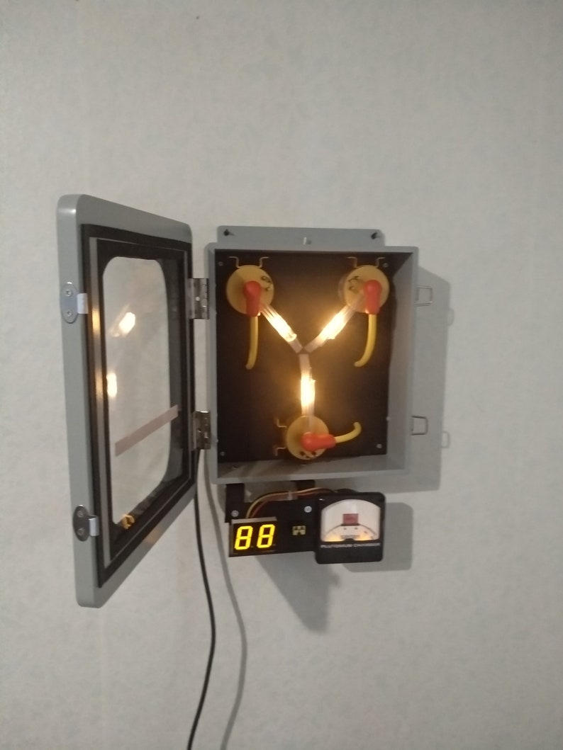 Flux Capacitor Prop Replica With Meters Back to the Future. - Etsy
