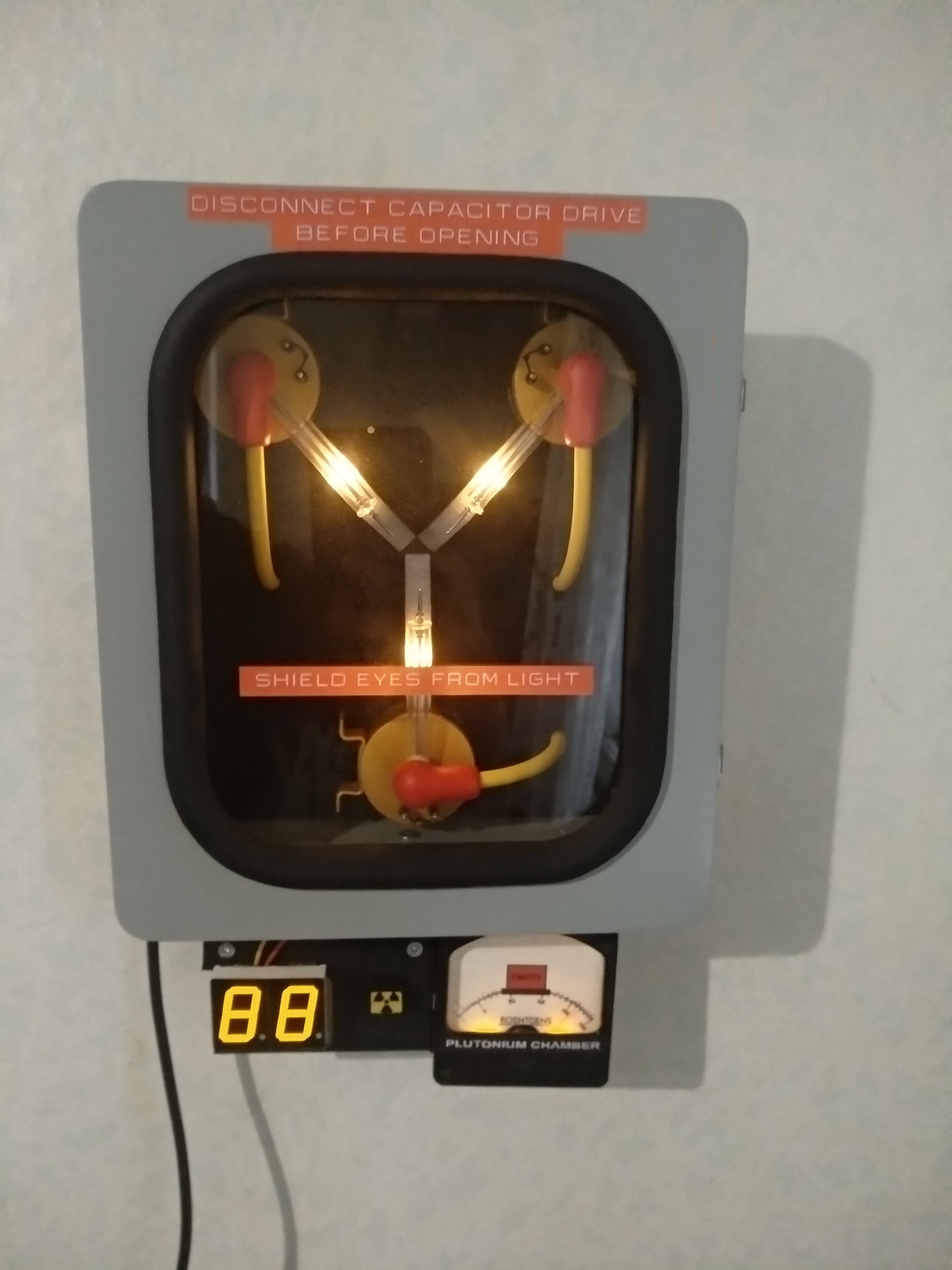 Flux Capacitor Prop Replica With Meters Back to the Future. - Etsy