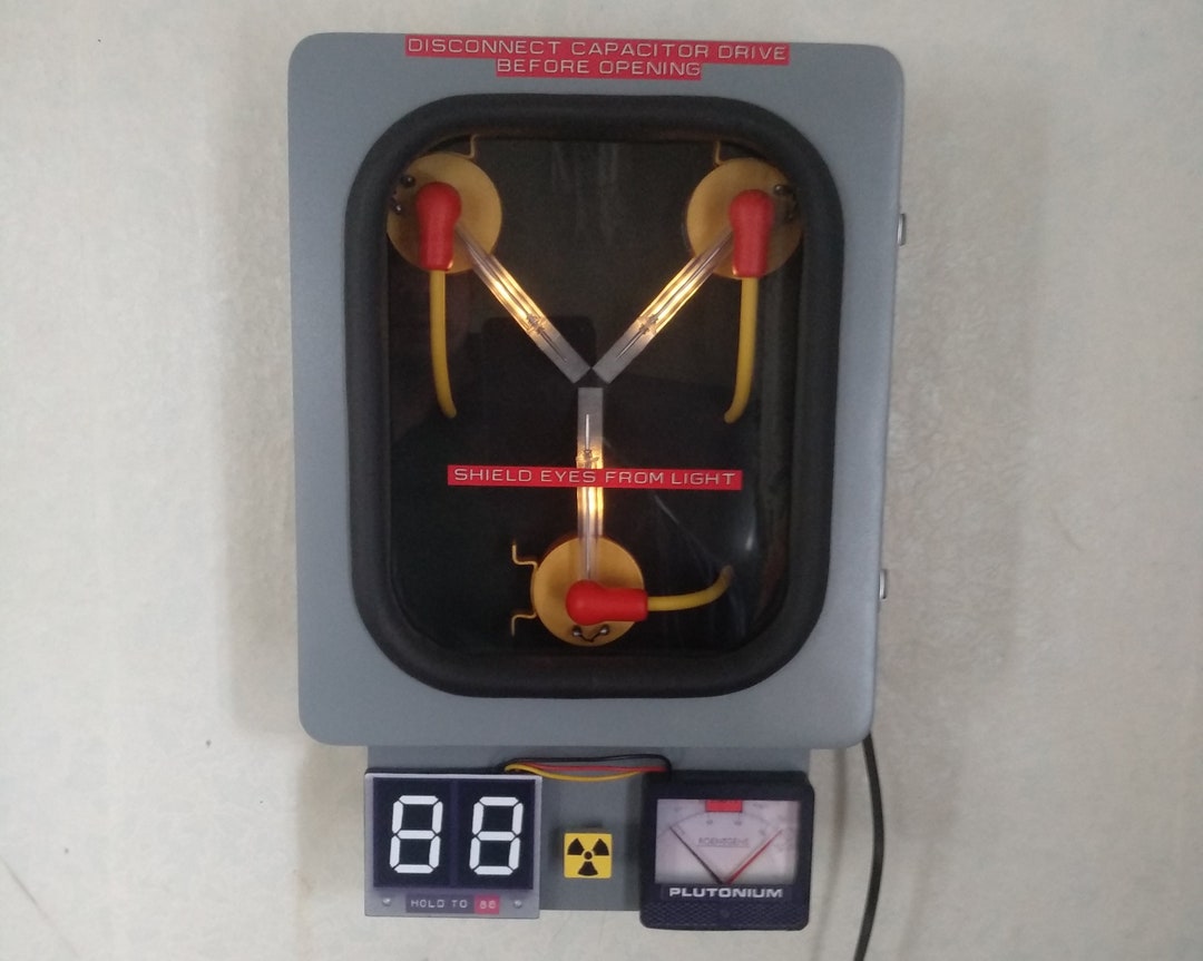 Flux Capacitor Prop Replica With Meters , Back to the Future. Science ...