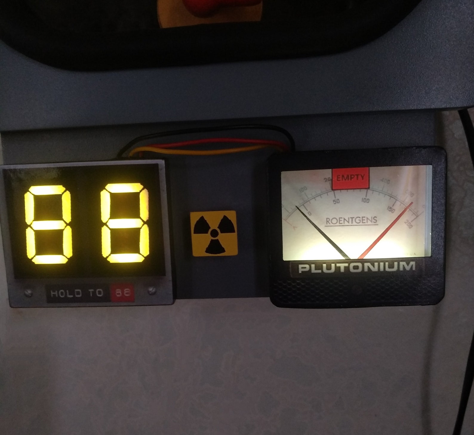 Flux Capacitor Prop Replica With Meters , Back to the Future. Science ...