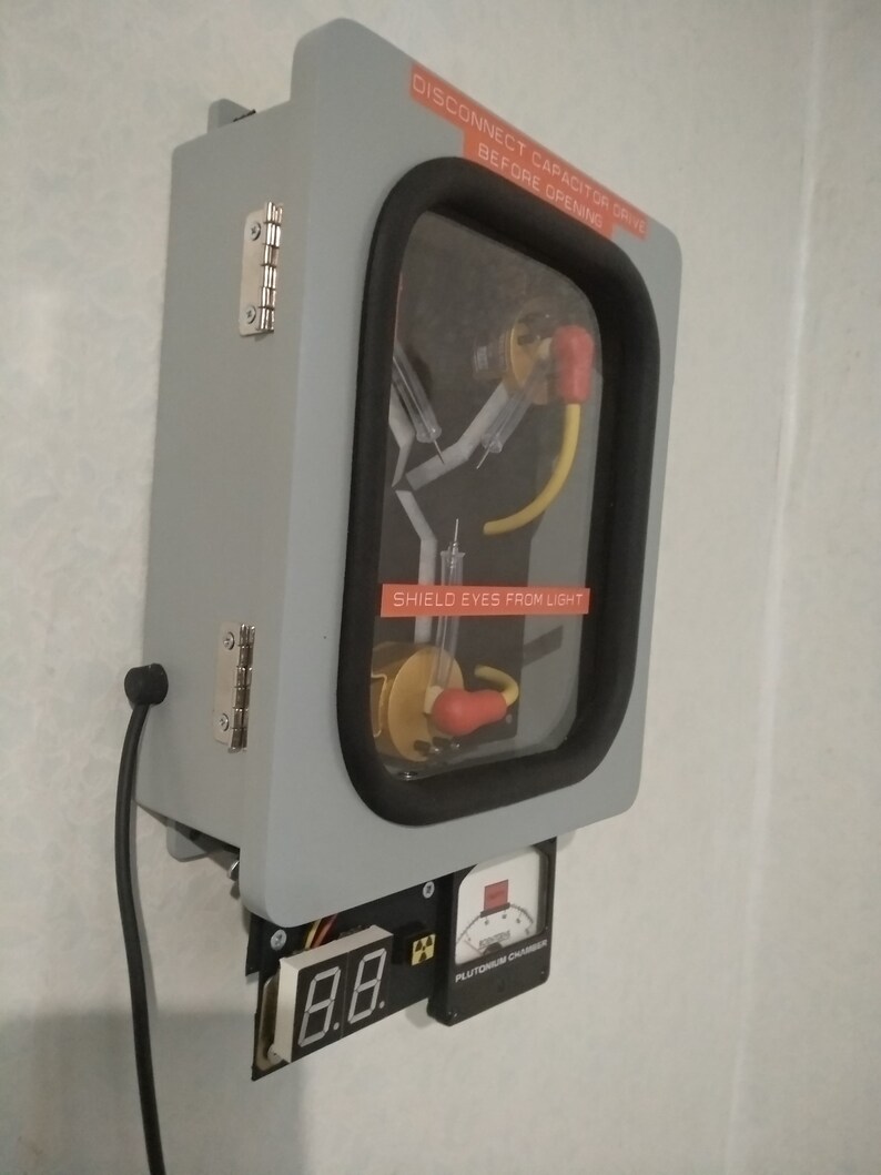 Flux Capacitor Prop Replica With Meters Back to the Future. - Etsy