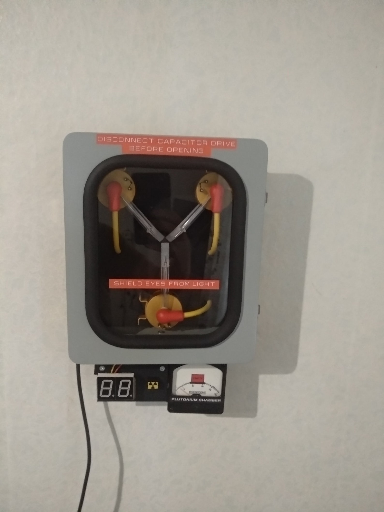 Flux Capacitor Prop Replica With Meters Back to the Future. - Etsy