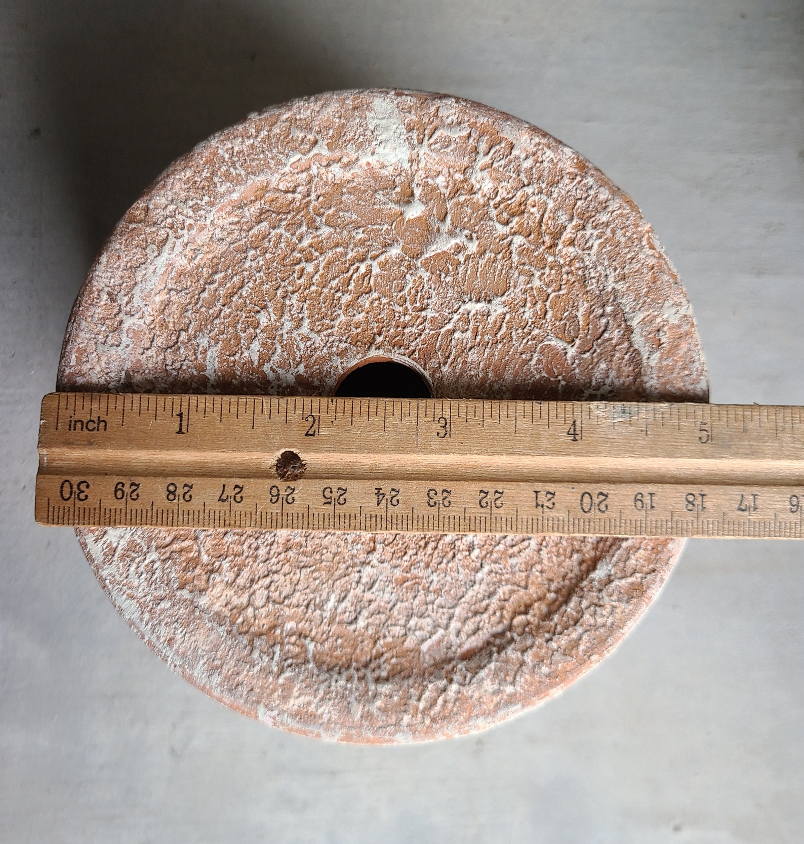 Aged Look Terracotta Pot / Weathered Finish Terracotta / - Etsy