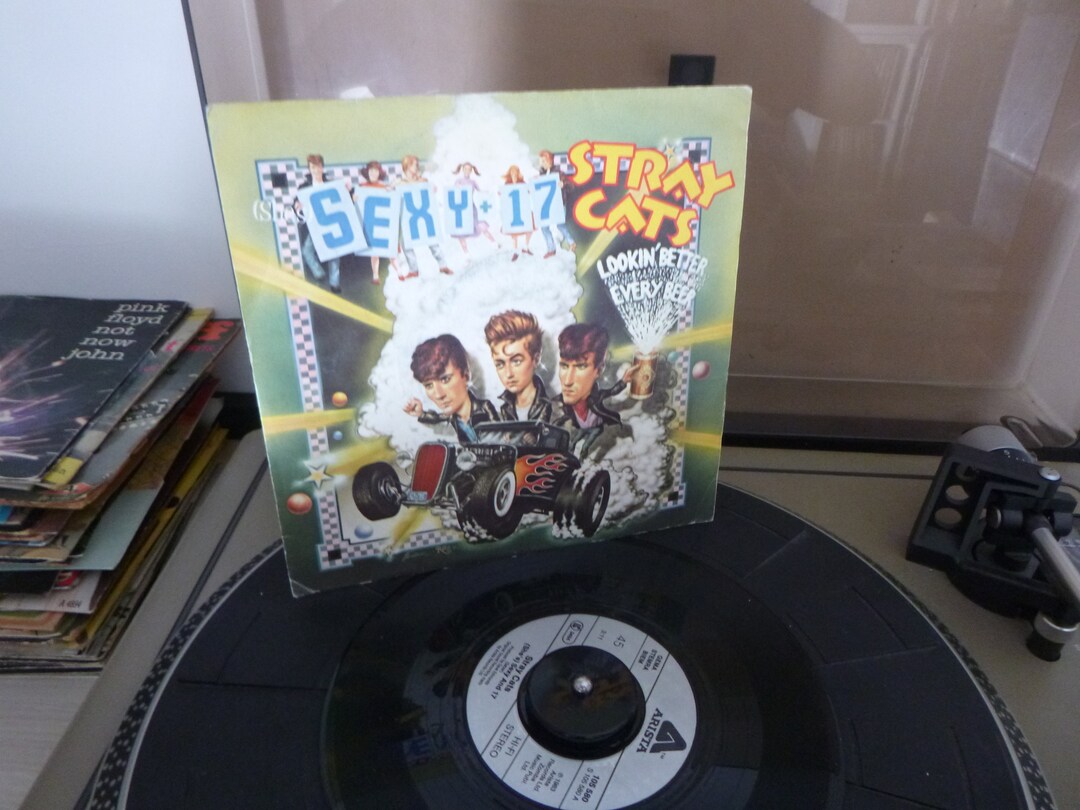 1983 Stray Cats She's Sexy and 17 Original Record 7' Vinyl 45T - Etsy