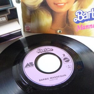 Barbie Mannequin Soundtrack Kids 80's Original Record 7' Vinyl 45T - Etsy