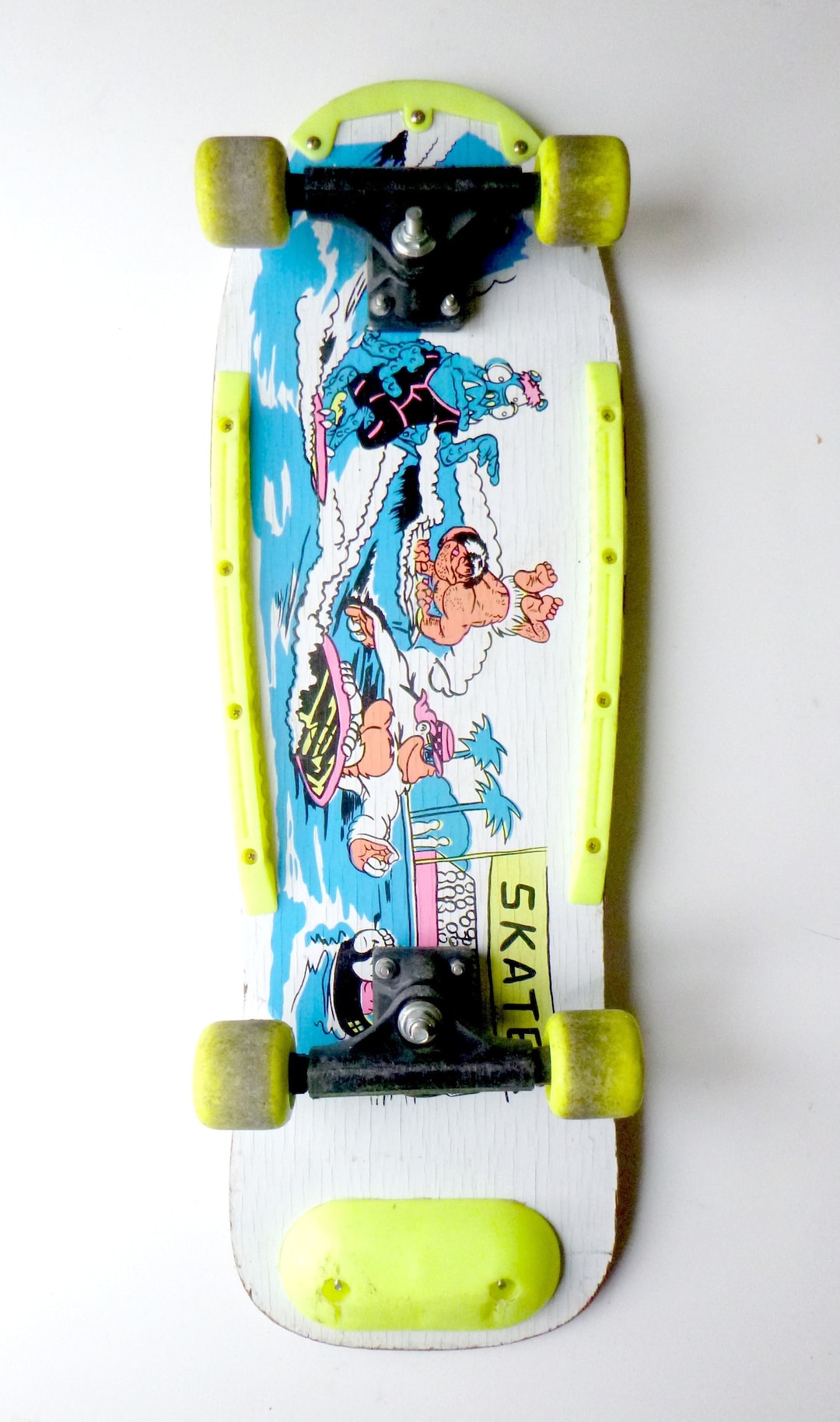 T&C Vintage Skateboard 90's - Etsy