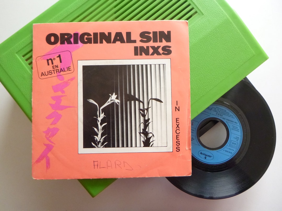 1983 INXS Original Sin Original Record 7' Vinyl 45T - Etsy