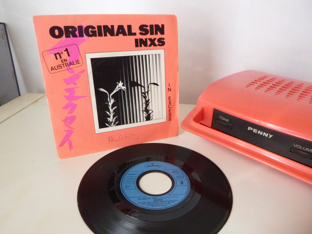 1983 INXS Original Sin Original Record 7' Vinyl 45T - Etsy