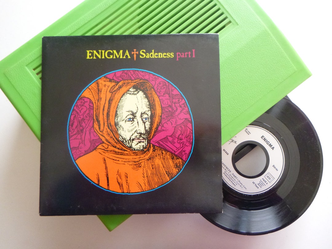1990 Enigma Sadeness Part I Original Record 7' Vinyl 45T - Etsy