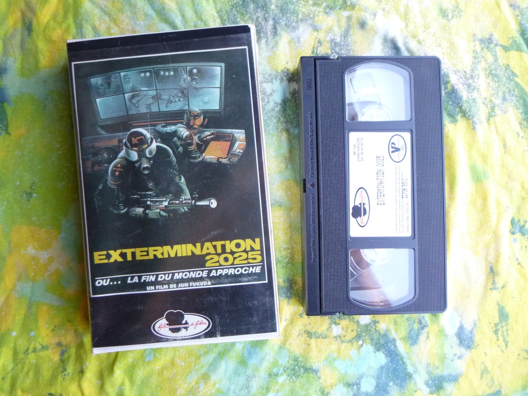 Extermination 2025 Vintage 80's VHS SF Japanvideo Tape - Etsy