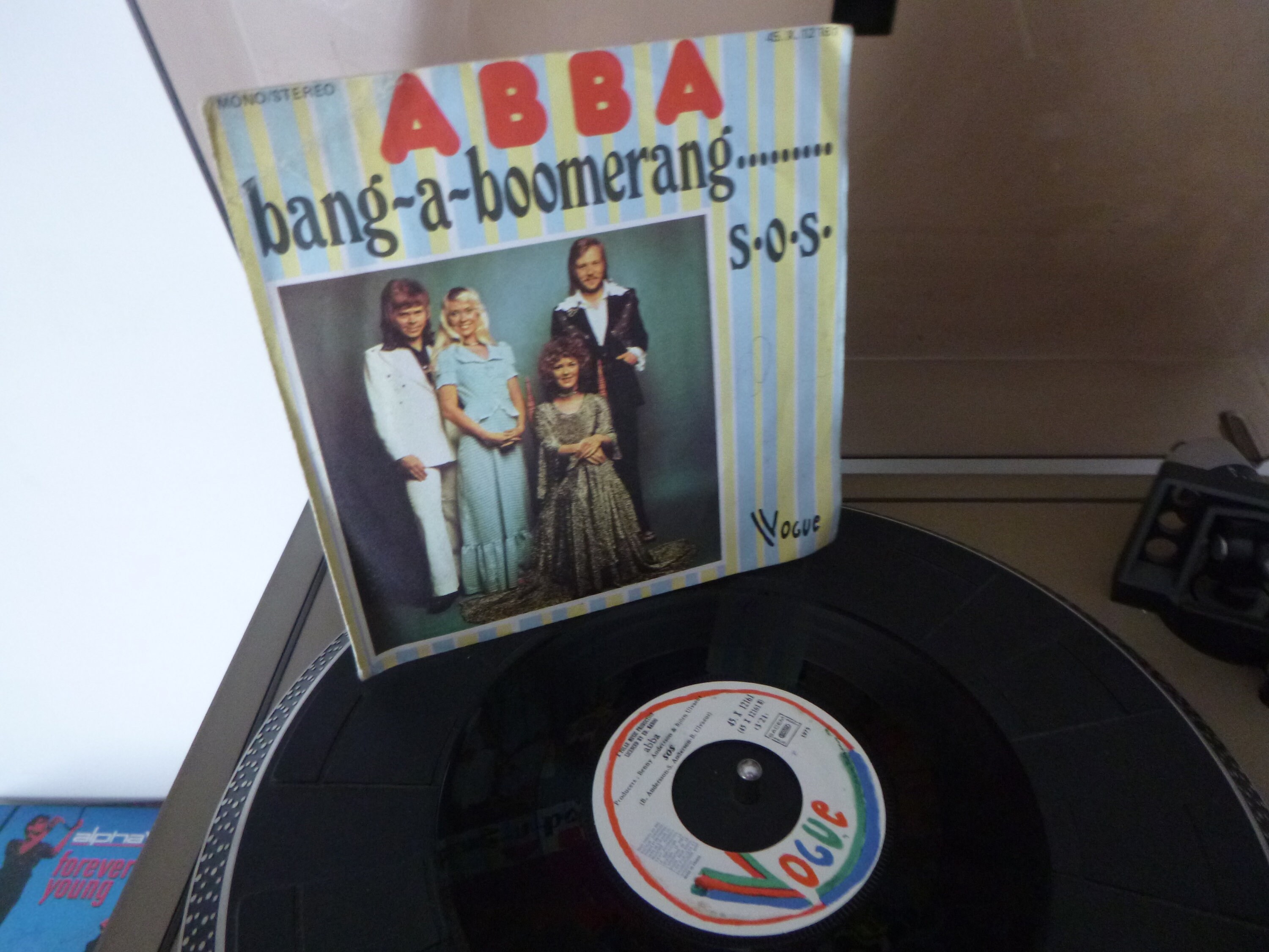 1975 ABBA bang un boomerang disco original 7' vinilo 45T | Etsy