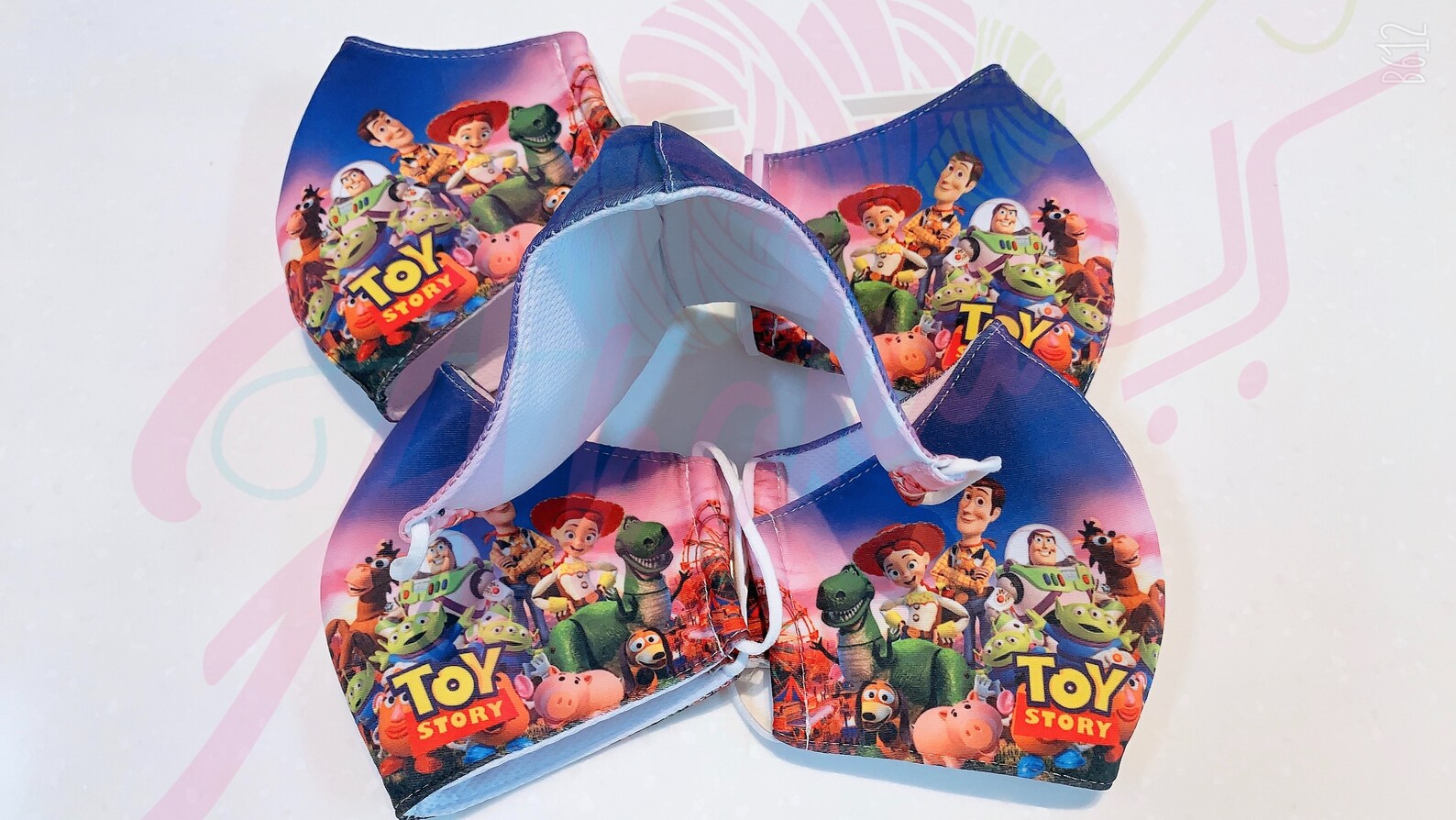 Toy Story Face Mask - Kid Face Mask - Washable Children Kids Face Mask ...