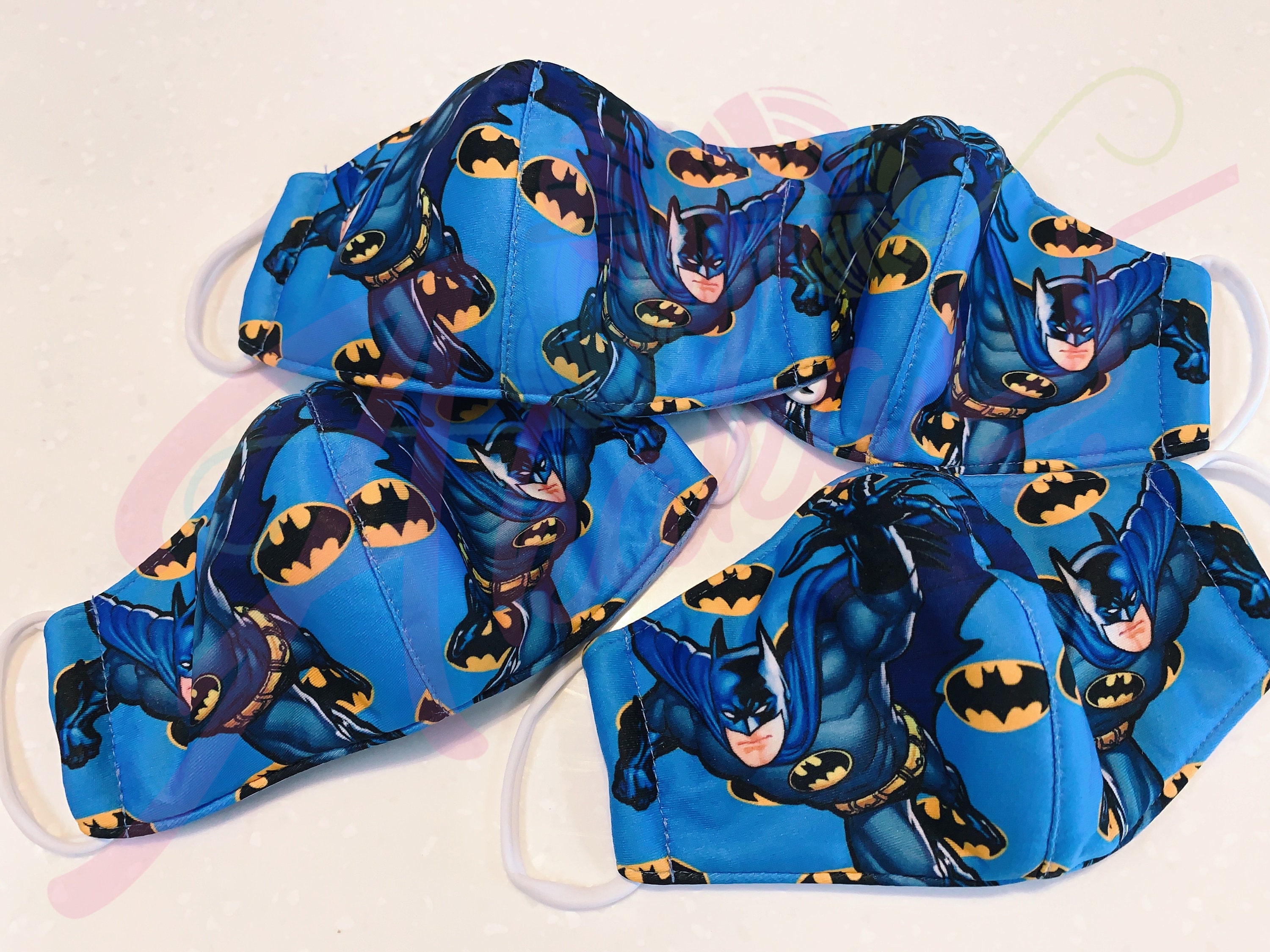 Batman Kid Face Mask Washable Children Kids Face Mask | Etsy